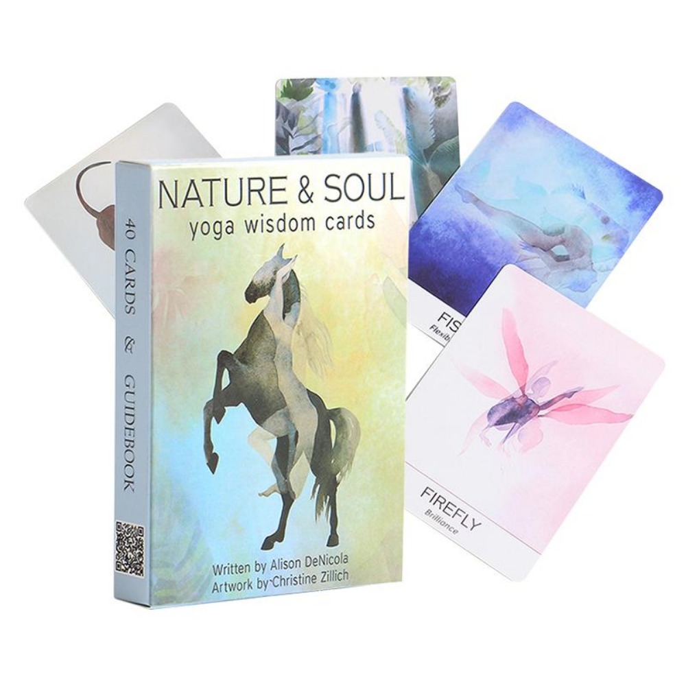 【Hot demand】【Hot demand】Oracle Deck Card Nature Soul Yoga Wisdom 40 ...