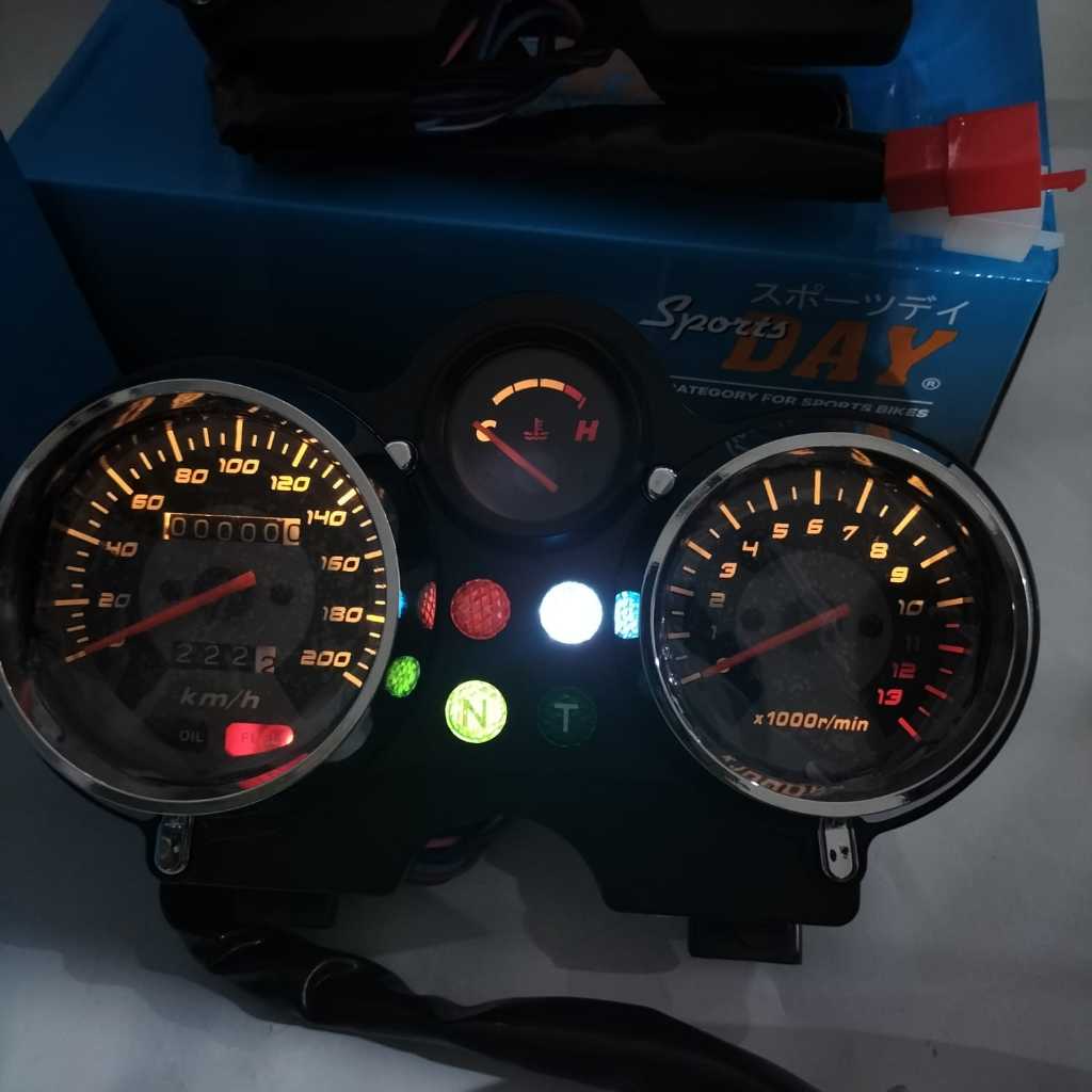 Spidometer Spido Ninja R SS Spido Speedo Speedometer Ninja Chrome Tilas ...