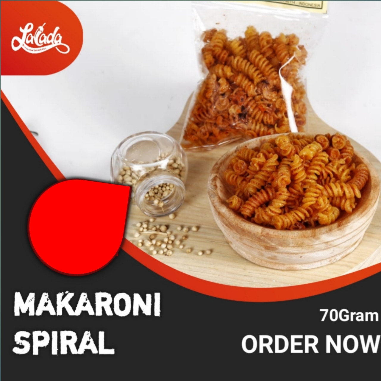 Makaroni Spiral - Makaroni Uril - Makaroni Kriwil | Lazada Indonesia