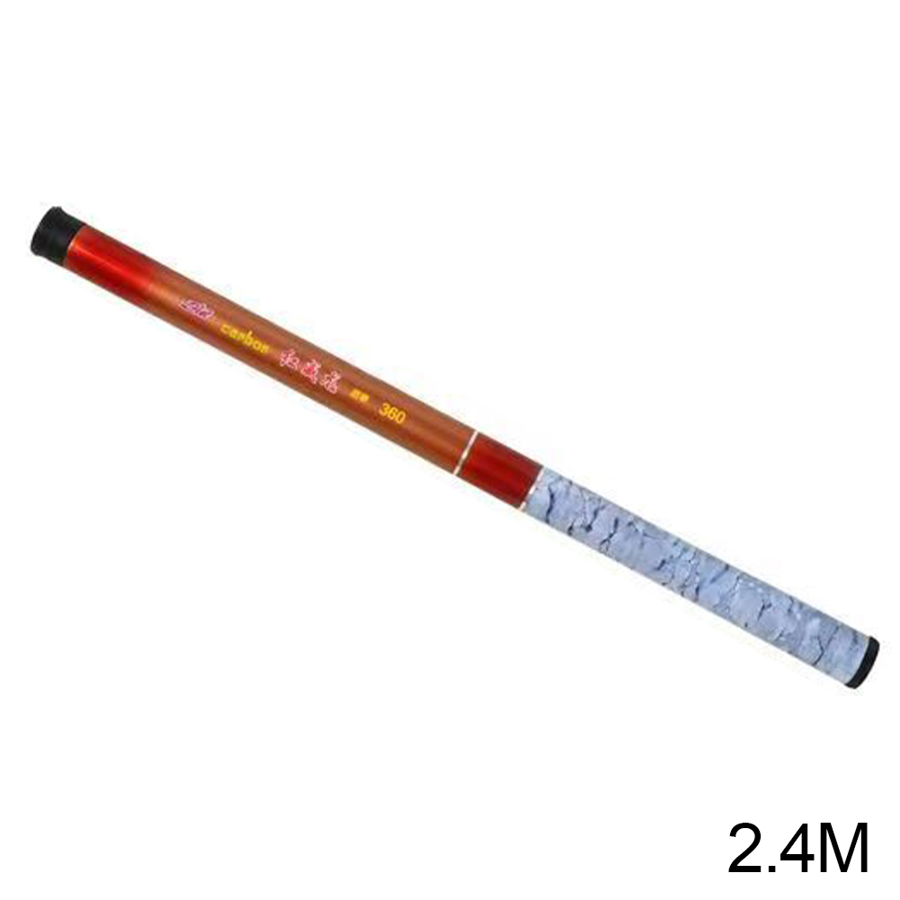 FG 1.8/2.1/2.4M Retractable Ultra-Short Fiberglass Rod Portable 38.5CM ...