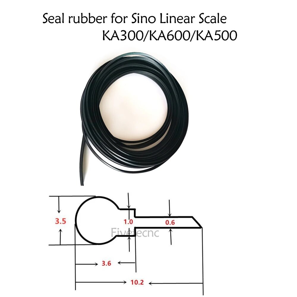 【Clearance】 5 Meter Linear Scale Grating Ruler Electronic Sealed ...