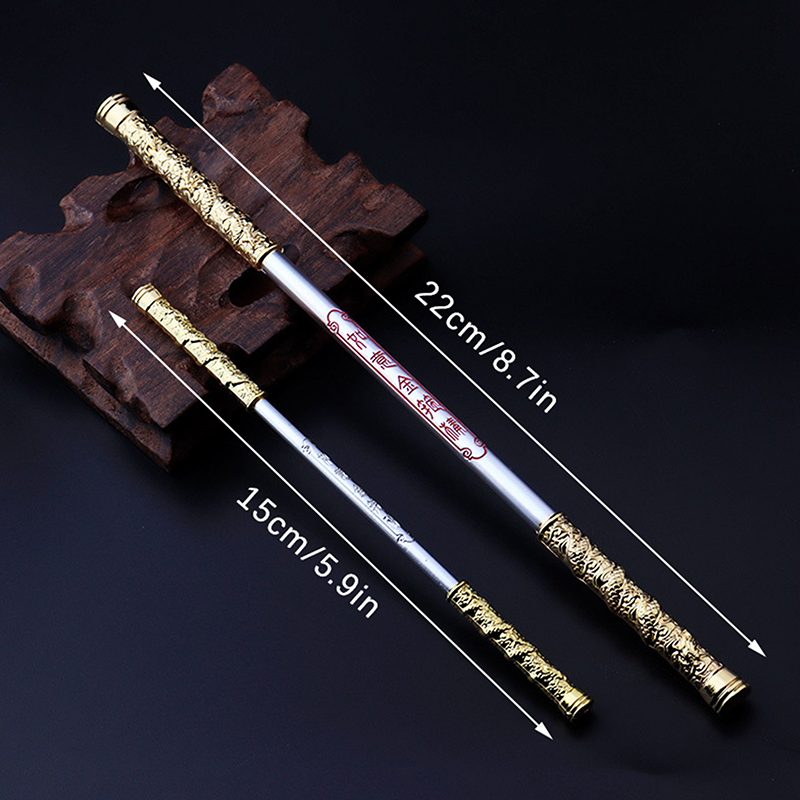 Black WuKong Sun Wukong Magic Golden Cudgel Game Anime New Style Metal ...