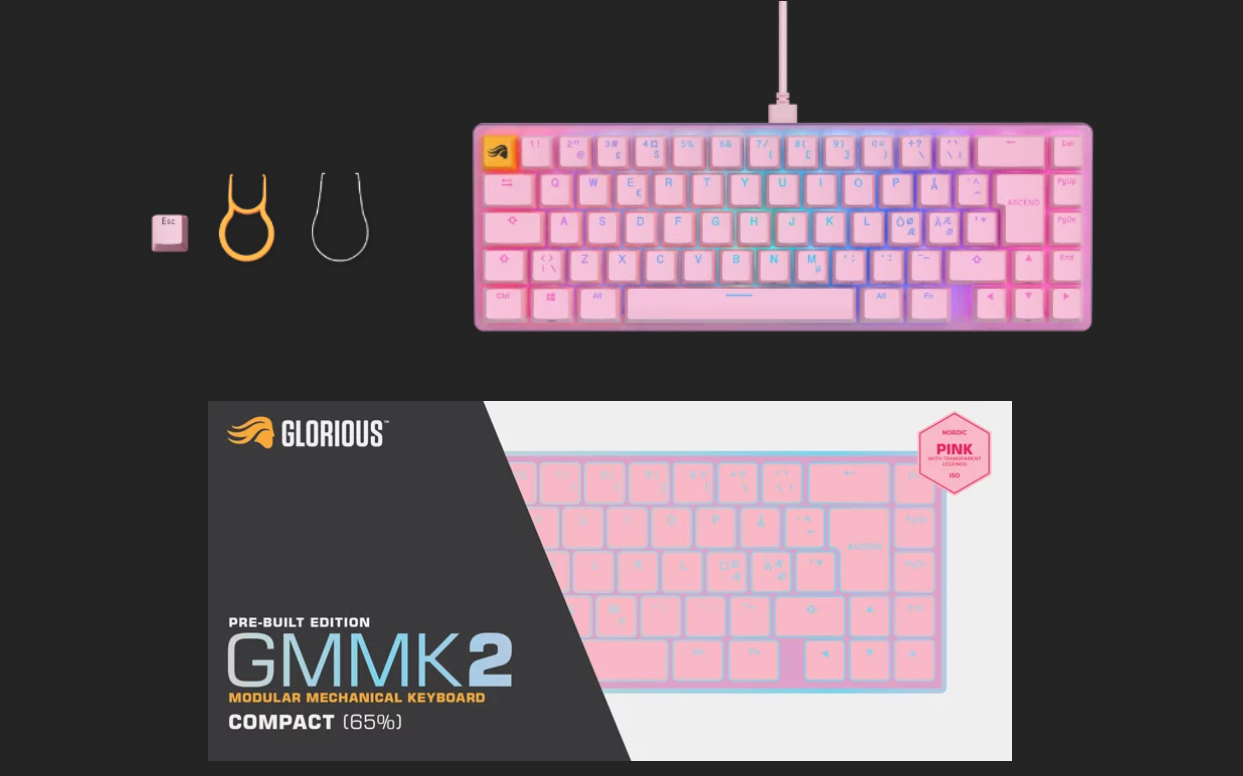 # GLORIOUS GMMK 2 Pre-Built Edition - Modular Mechanical Gaming ...
