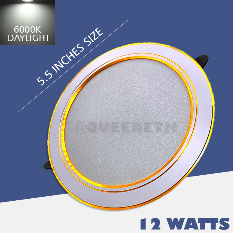 LED Recessed Downlight 2pin Ceiling light 5w Tri-Color Panel Light for ...