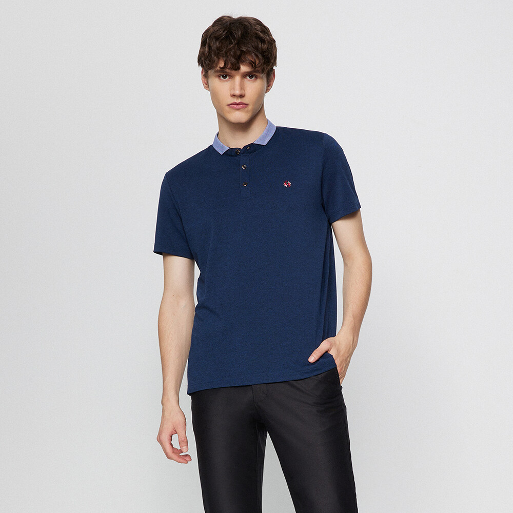 G2000 เสื้อโปโลผู้ชาย ทรงสมาร์ทฟิต (SMART FIT) รุ่น 2914308276 BLUE เสื้อโปโลเสื้อผ้า เสื้อผ้า ...