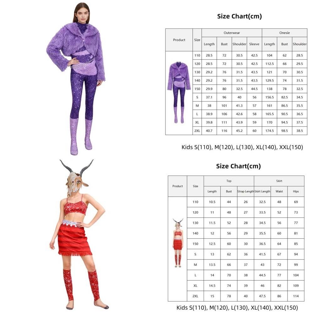 Party Accessories Gazelle Sheep Zoo-topia Gazelle Cosplay Costume Zoo ...