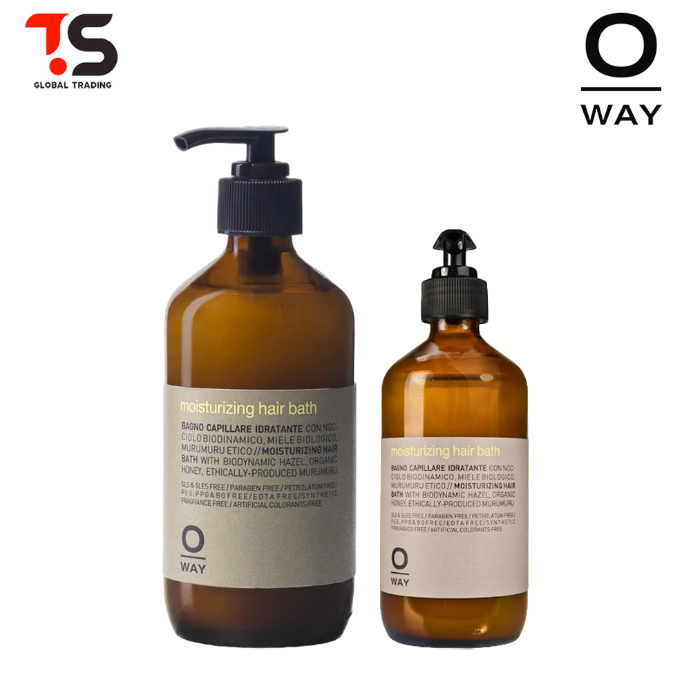 OWAY Organic Way Moisturizing Hair Bath 240ml / 950ml (with/without ...