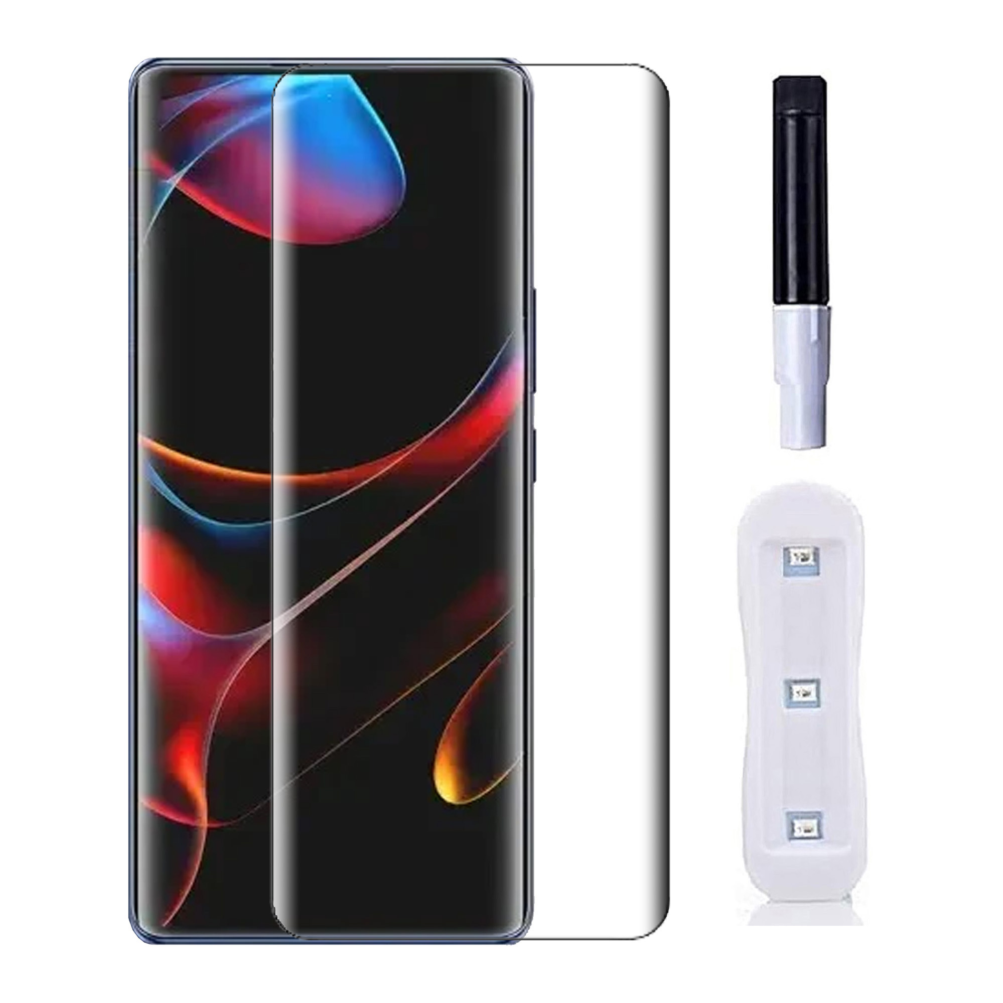 iTel S23 Plus UV Edge to Edge Glass Screen Shield Premium Scratch ...