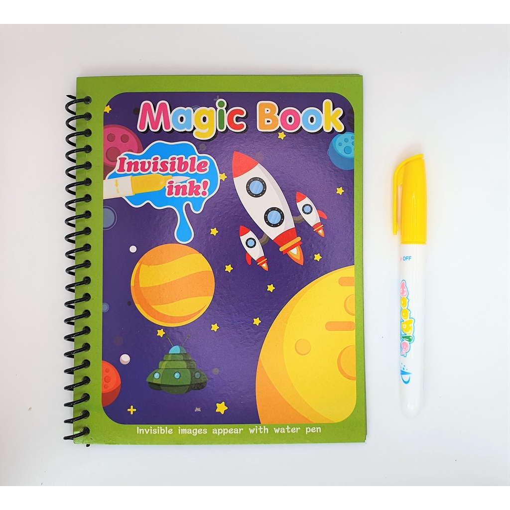 Magic Water Coloring Book For Kids Birthday Goodie Bag Gift Set ...