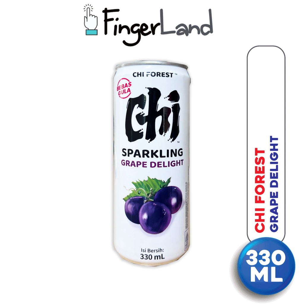 CHI FOREST Sparkling Water Grape Delight 330 Ml Air Soda Rasa Anggur | Lazada Indonesia