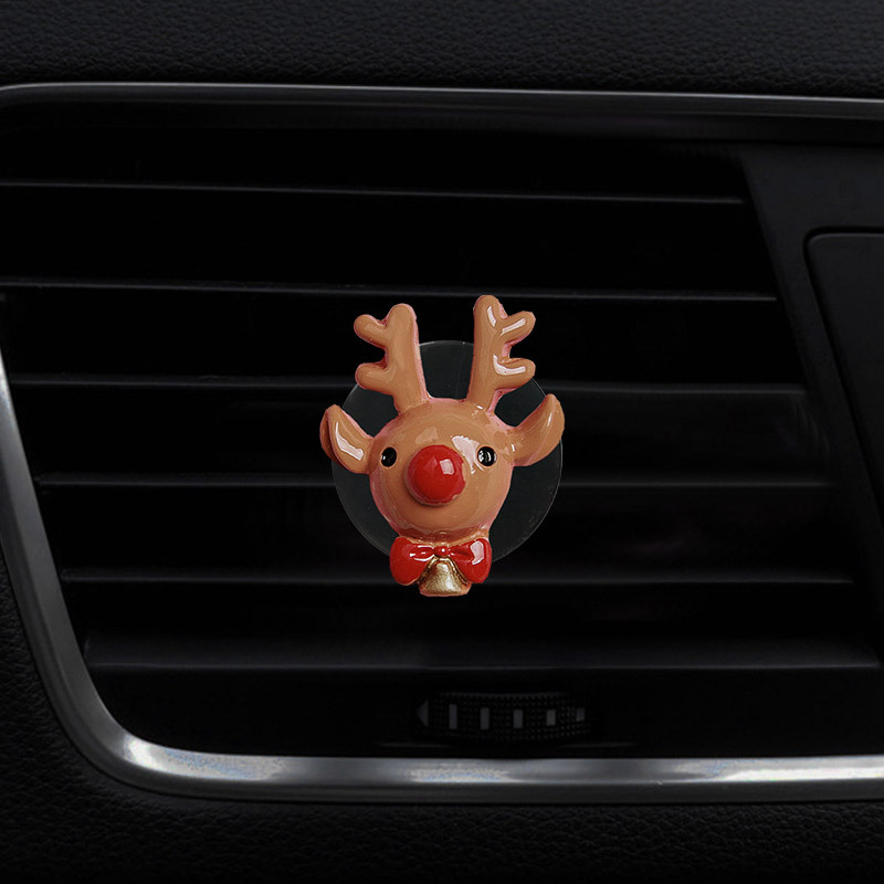 FG Christmas Car Perfume Clip Cartoon Car Air Outlet Aromatherapy ...