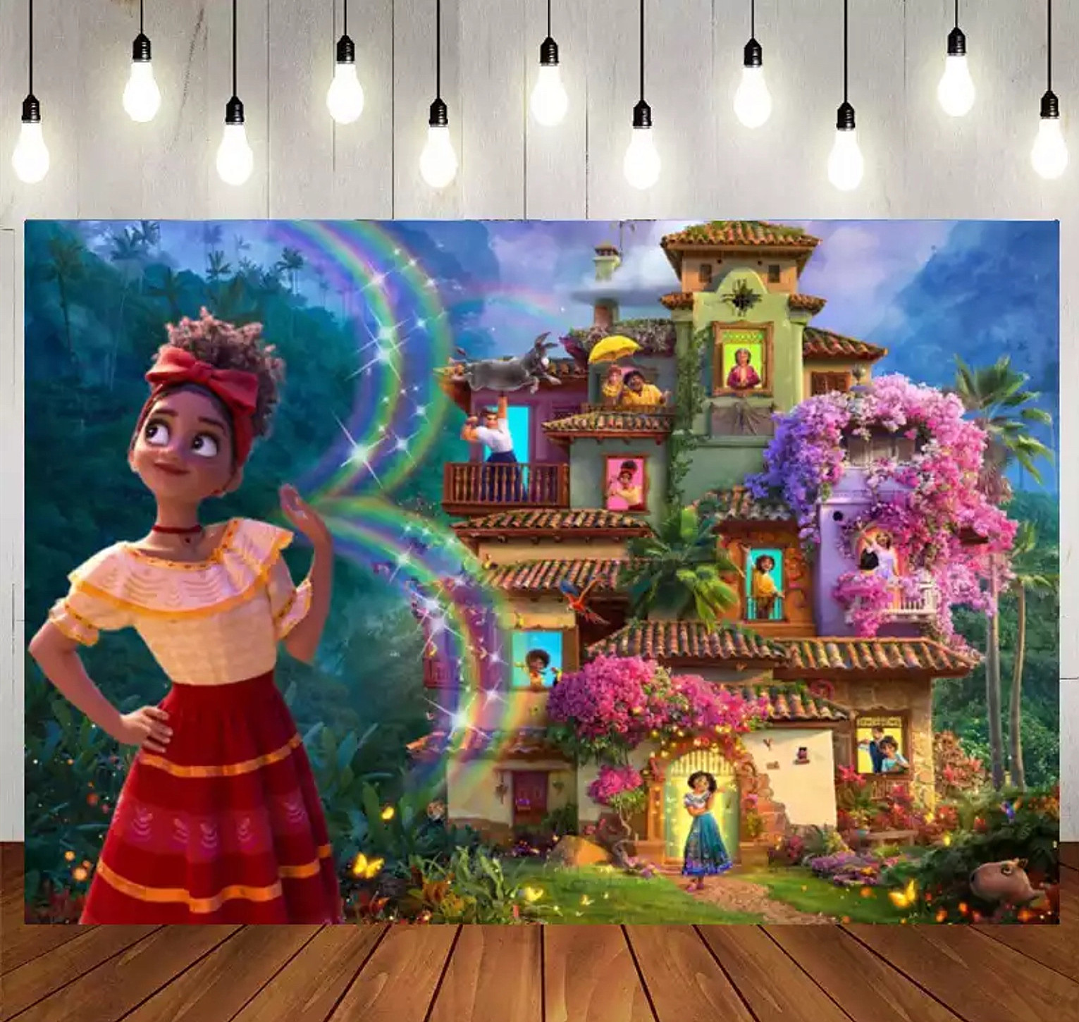 Encanto Background Kids Birthday Party Supplies Encanto Party ...