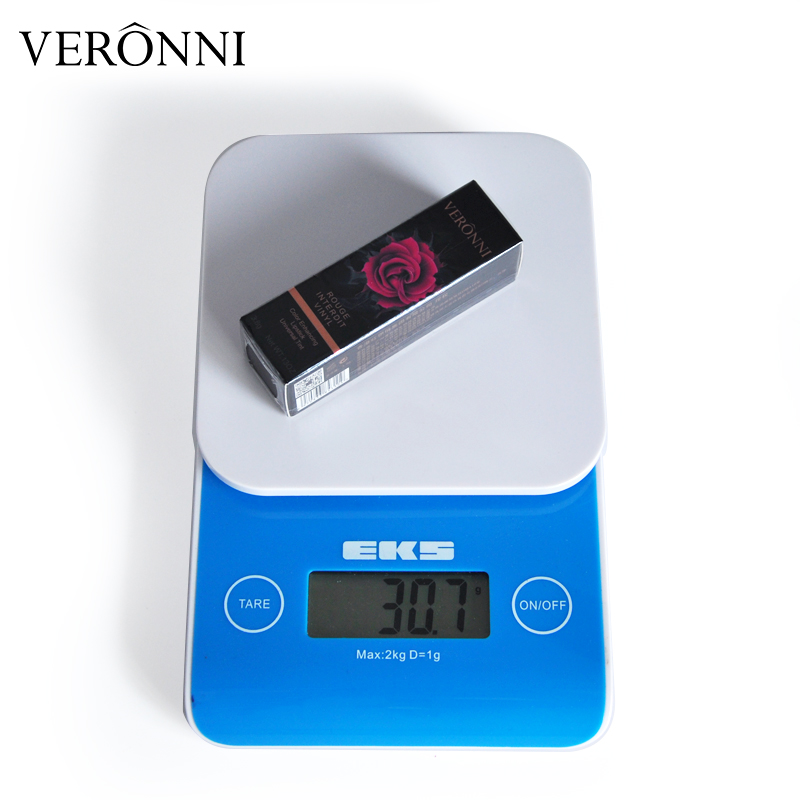 VERONNI ลิปสติกเหลวแต่งหน้าติดทนนานลิปสติกให้ความชุ่มชื้นนุ่มเคลือบ ...