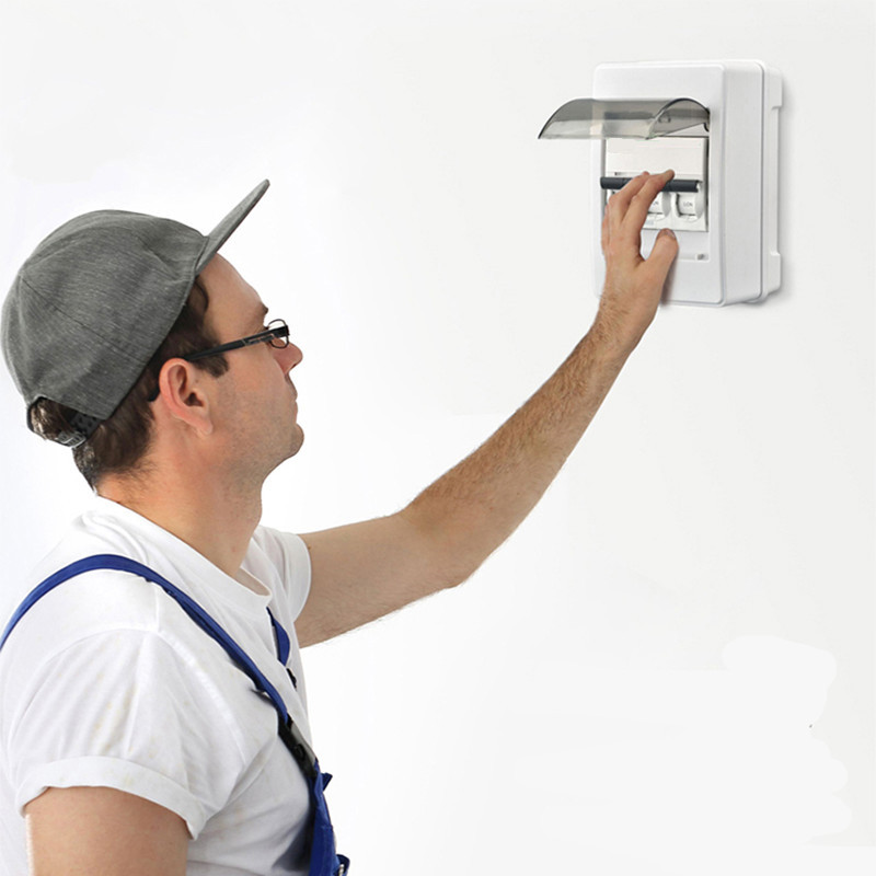 【TopazTrove】2 - 4 Ways Home Plastic Junction Box Indor Wall ...