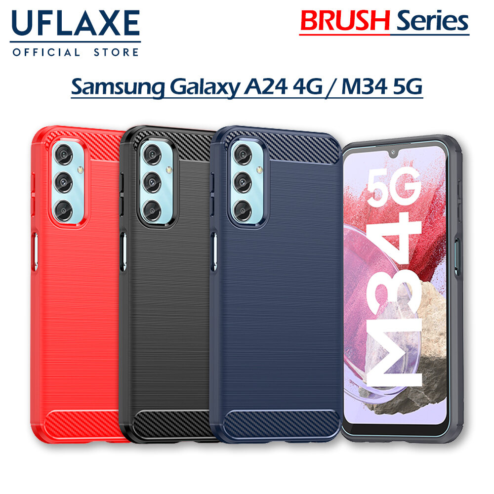 lthmy for Samsung Galaxy A24 4G M34 5G casing ultra-thin soft TPU ...