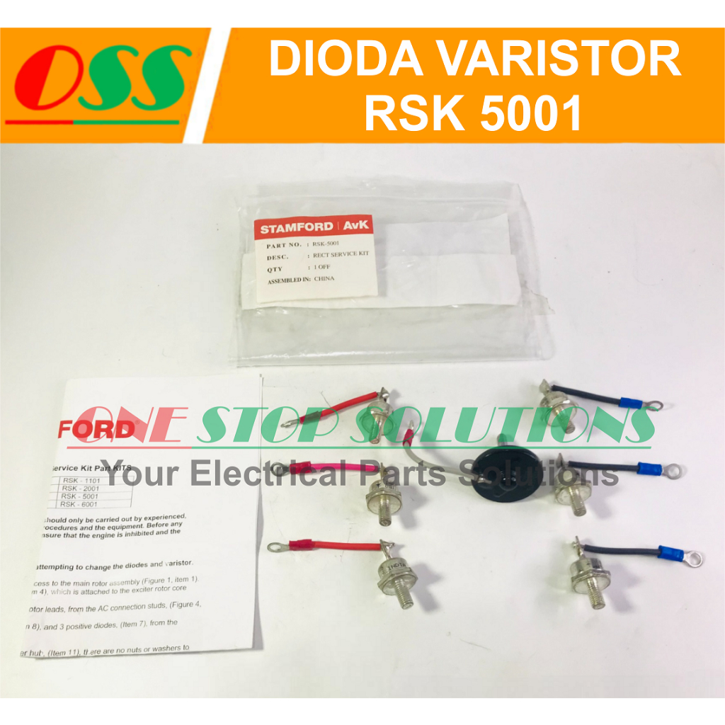 RECTIFIER KIT RSK5001 DIODA VARISTOR RSK 5001 ORIGINAL DIODA | Lazada ...