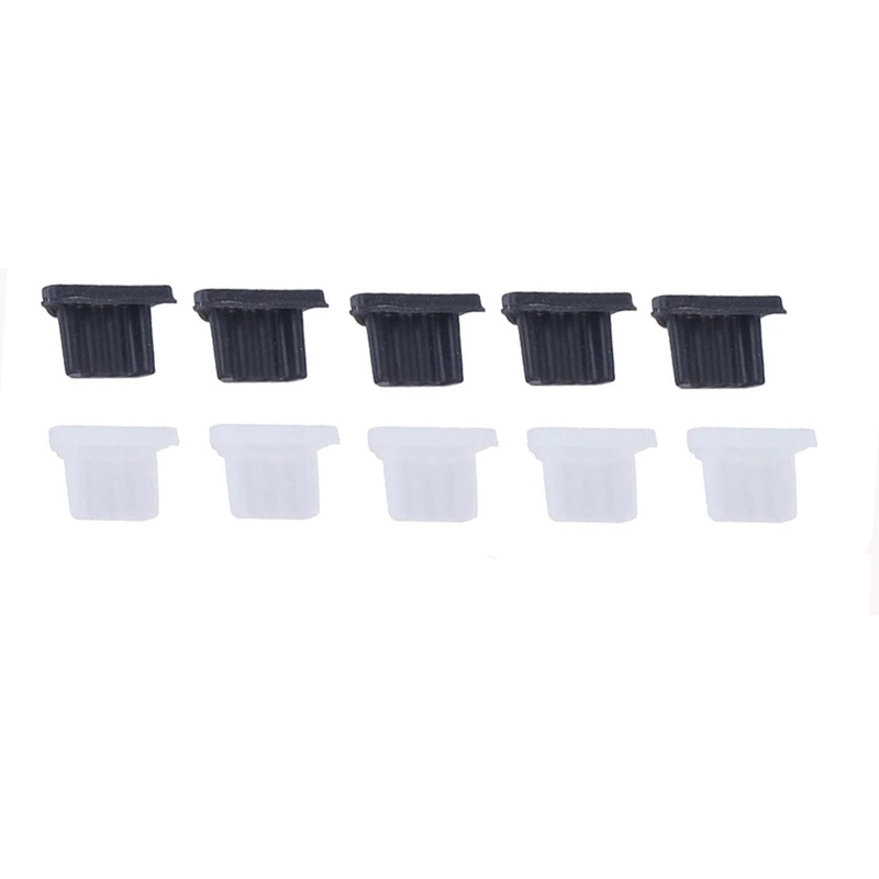 10/1pcs USB Silicone Dust Plug Charger Port Cover Cap Female Jack ...