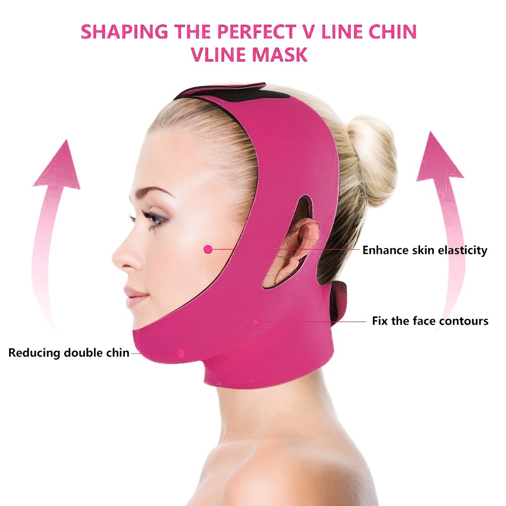 Ranggense Profesional Reusable V Line lifting Mask Facial Slimming ...