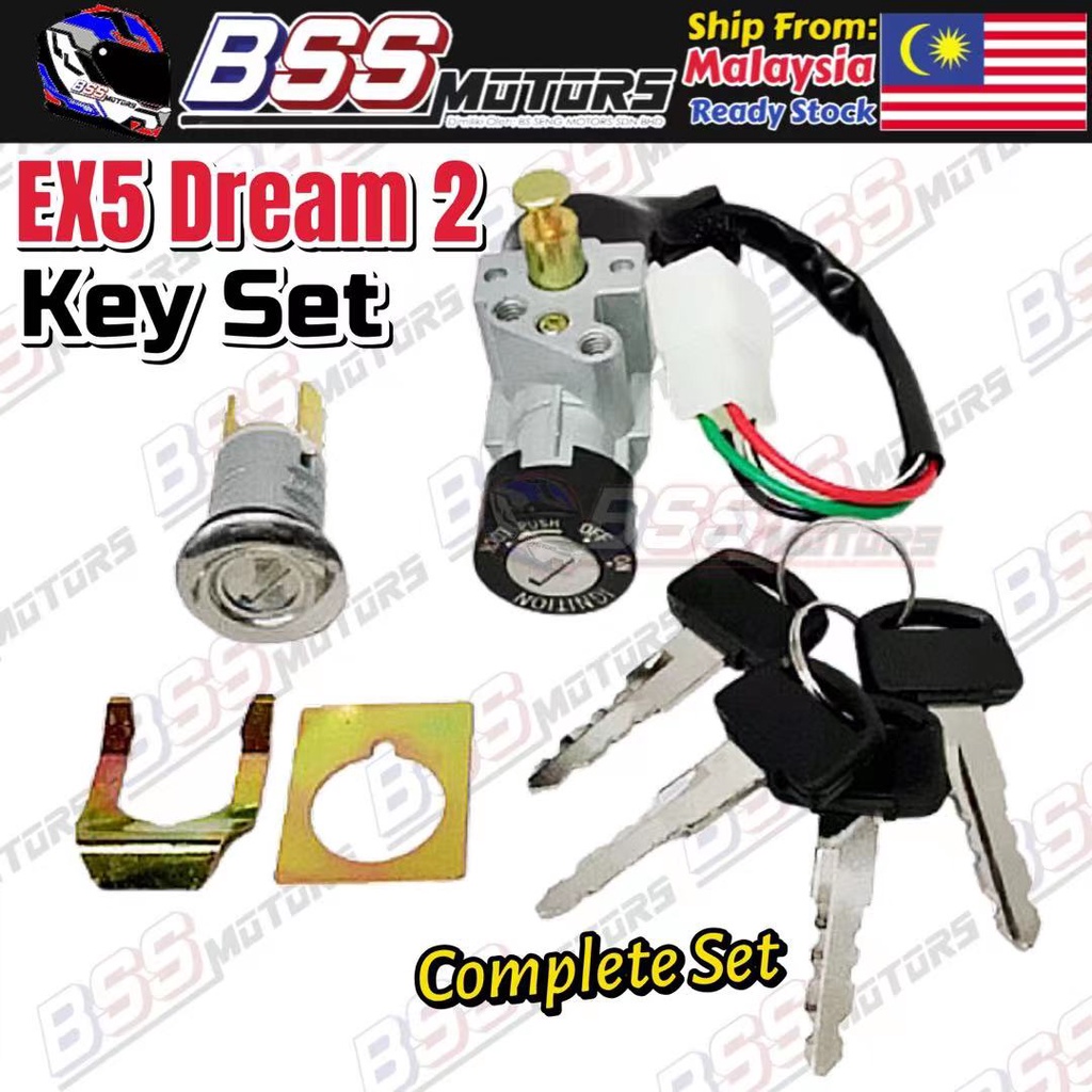 Complete Set Suis Kunci Honda Keys Original AAP Honda EX5 Dream 2 ...