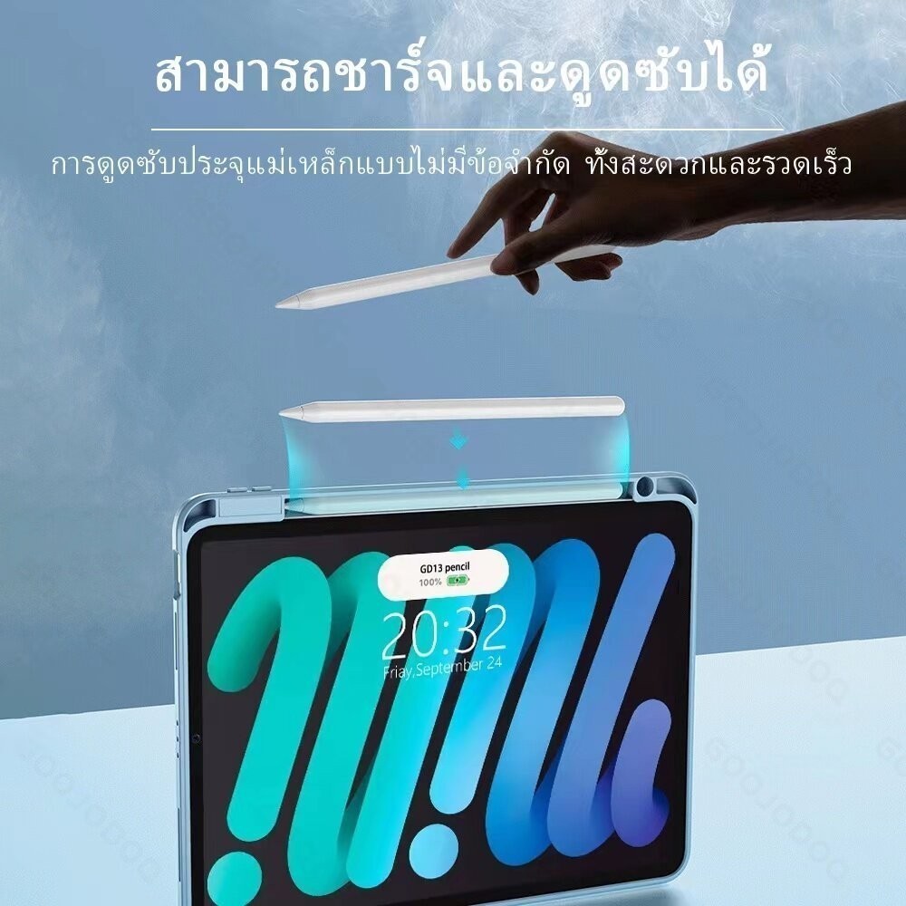 เคสไอเเพดcompatible for Air6 11 นิ้ว2024 Gen10 MINI456 Air4 Air5 10 ...