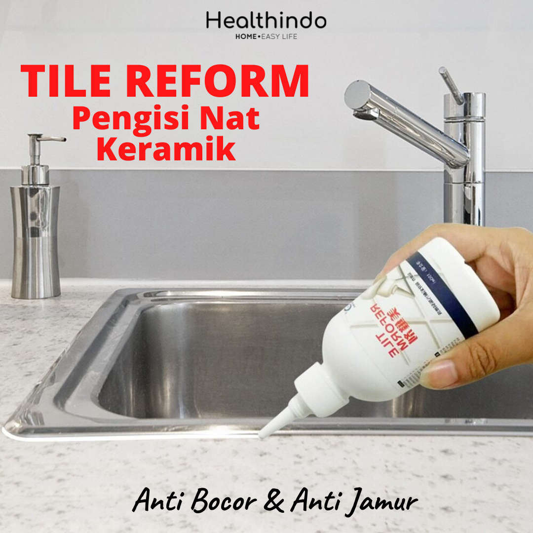 Tile Reform Pengisi Nat Keramik Nat Ubin 280 ML Anti Bocor Anti Jamur ...
