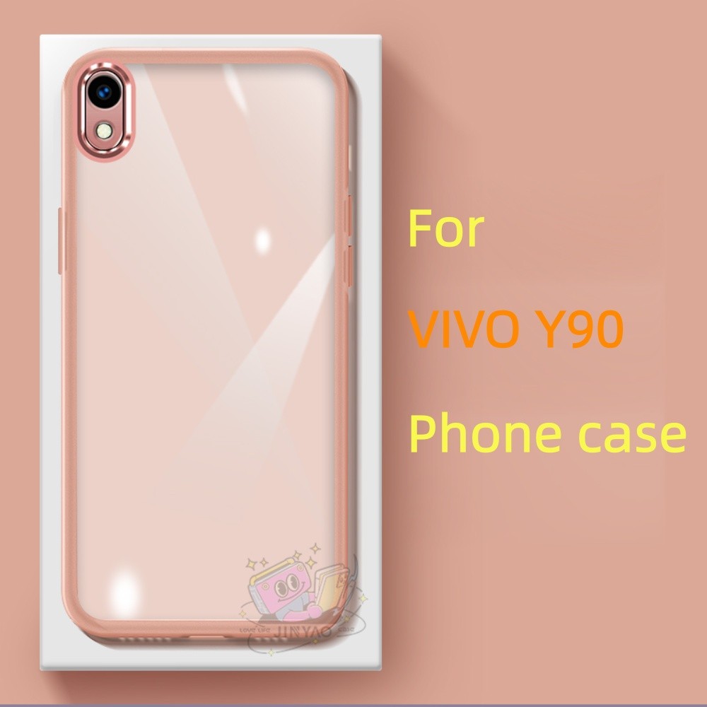 【Personality】For VIVO Y90 Phone case transparent Lens protector Fall ...