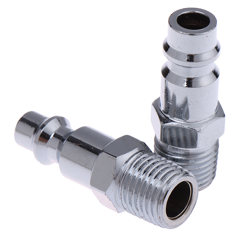 1/4" External Thread Pneumatic Quick Coupling Male Connector US EU ...