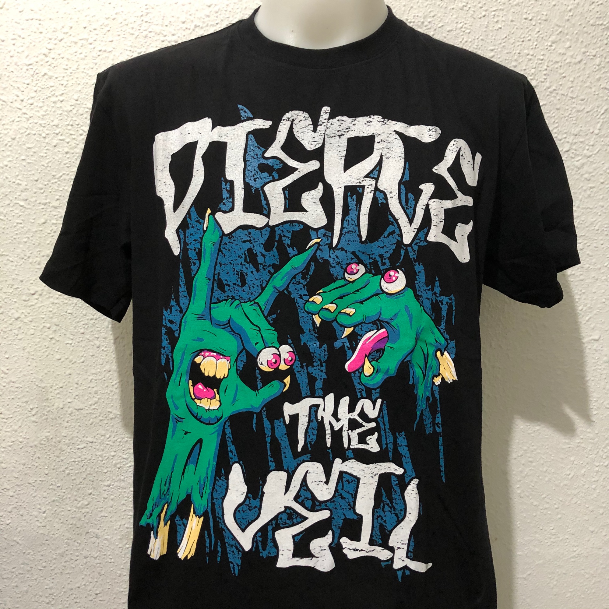 Pierce the veil PTV rock t shirt ( front and back view) | Lazada Singapore