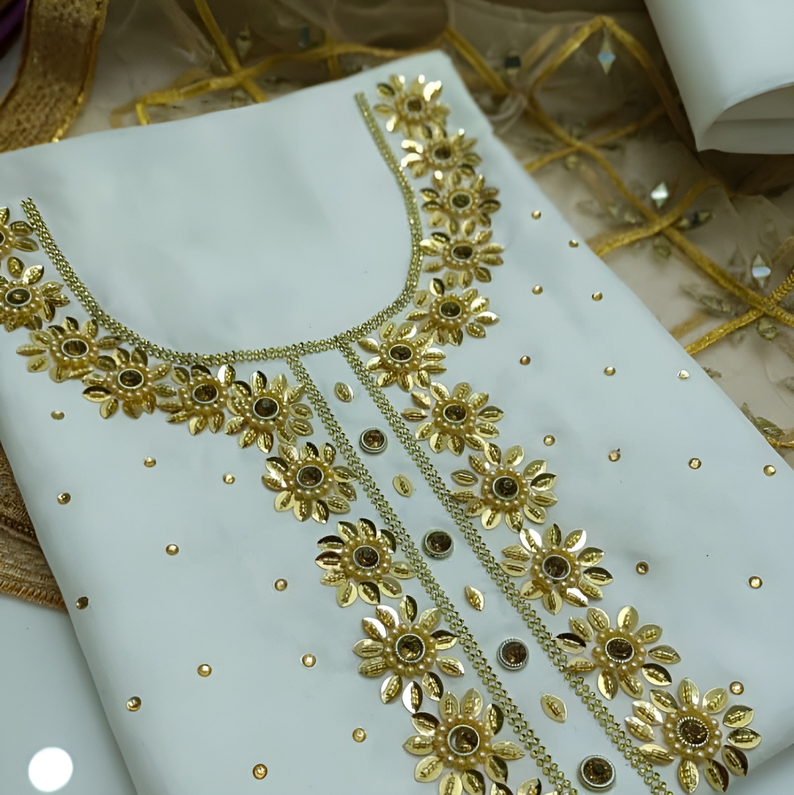 Unstitched | Bridal Suit | Party wear | 3 Piece Suit | Kataan Silk with ...