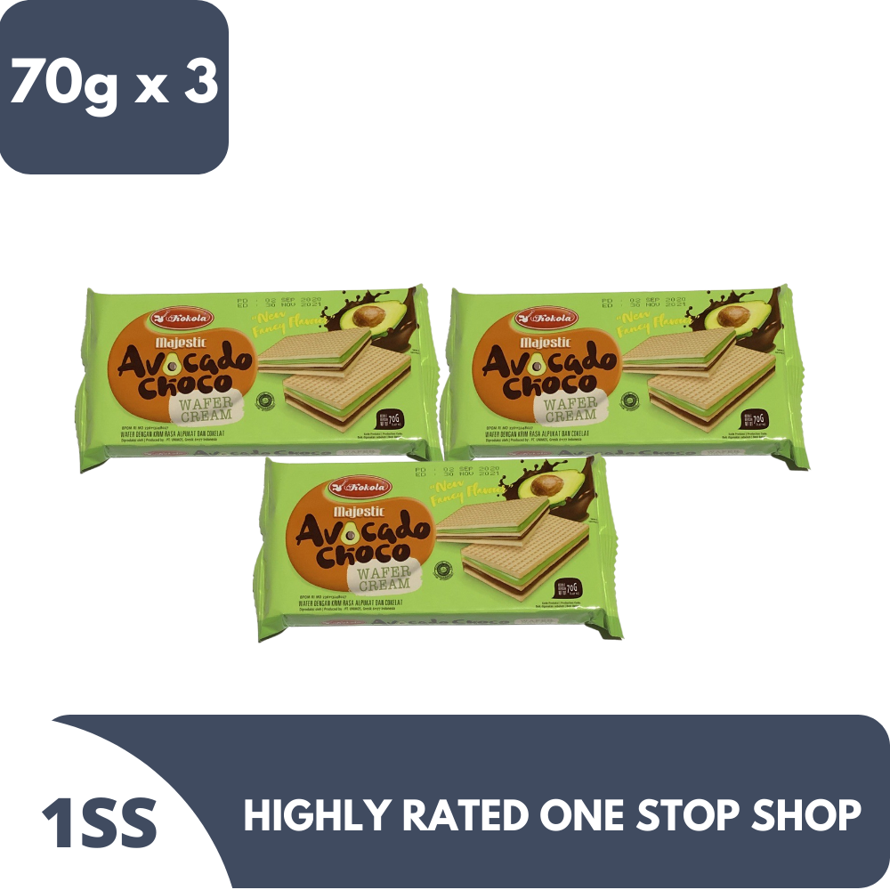Kokola Avocado Choco Wafer Cream 70g x 3 | Lazada PH