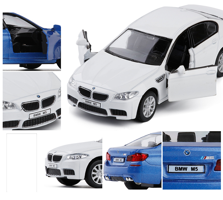 Little Prince Toy Store RMZ CITY 1:36 BMW Series M4 M5 M550i จำลองรถรุ่น Alloy Diecast ของเล่น ...
