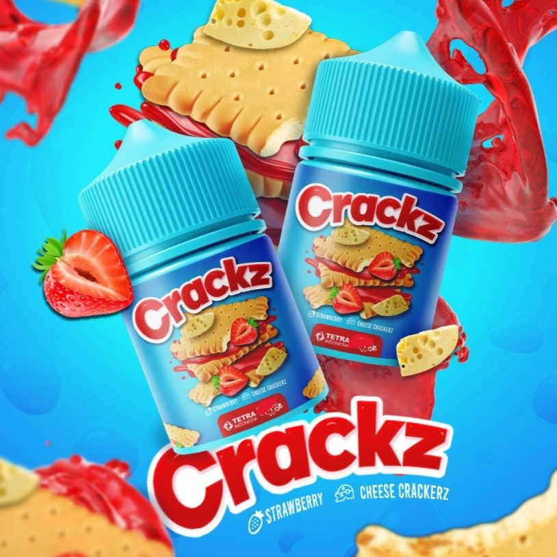 Crackz Strawberry Cheese Crackerz | Lazada Indonesia