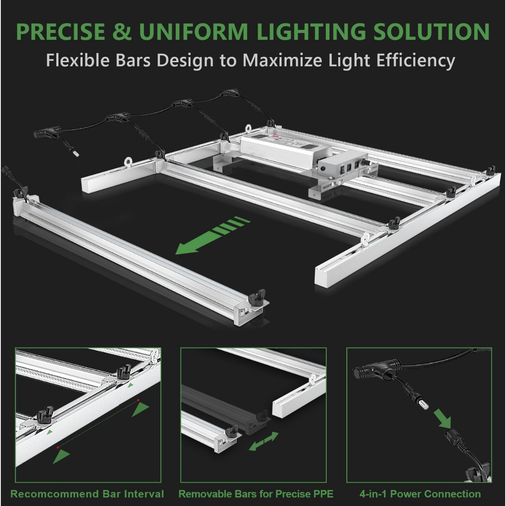 ส่งฟรี2023 Mars hydro FC-E3000 Grow Bars with BLUETOOTH WIFI CONTROL ไฟ ...