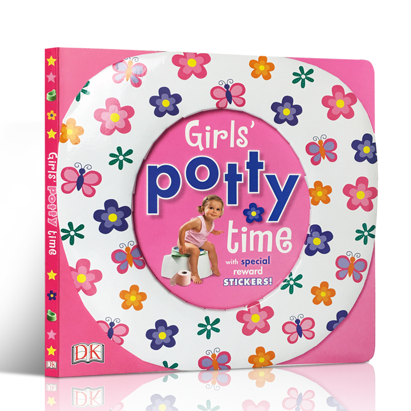 milu Girls Potty Time DK Children Girls' Potty Time หนังสือต้นฉบับภาษา ...