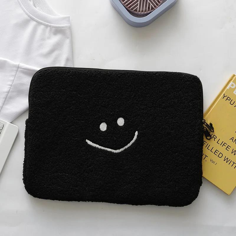 9/11/13Inch Plush Laptop Carrying Sleeve Tablet Stroge Bag for Macbook ...