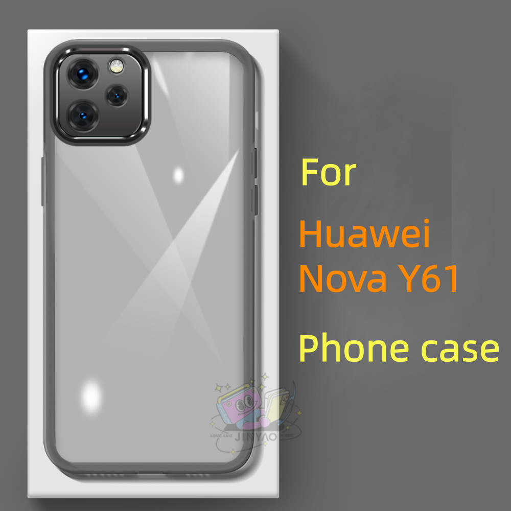 【Art Style】For Huawei Nova Y61 Phone case transparent Lens protector ...