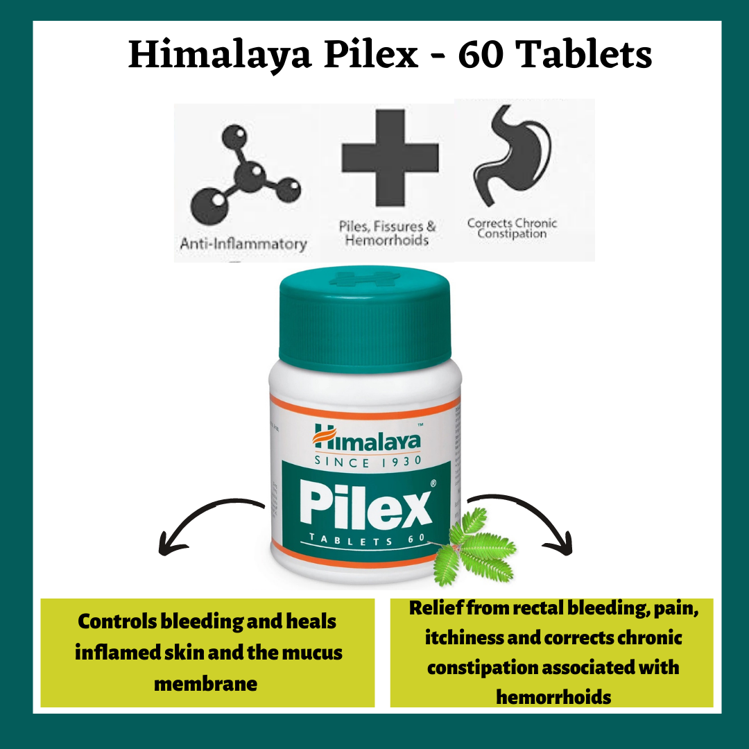 Himalaya Pilex - 60 Tablets | Lazada
