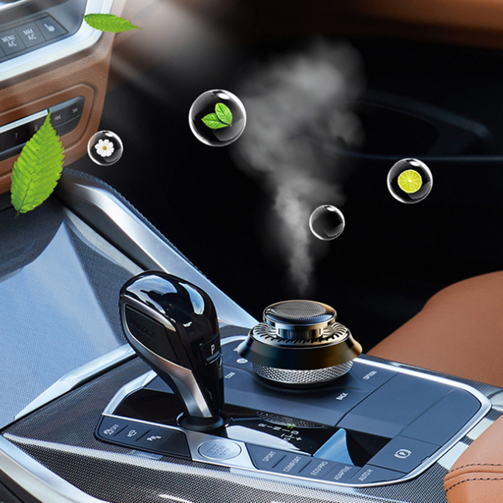 Solar Car Air Freshener Long Lasting Rotating Car Aromatherapy Car ...