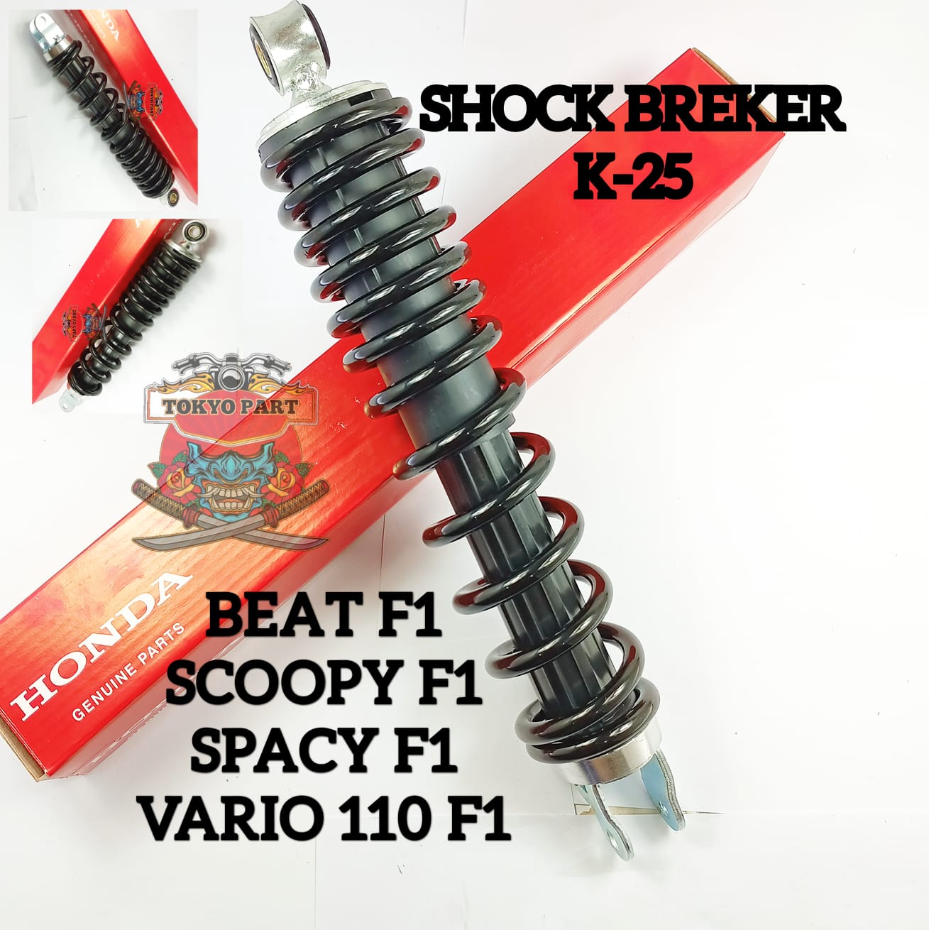 SHOCKBREAKER SKOK SHOK PEREDAM KEJUT BELAKANG HONDA K-25 KUALITAS ASLI ...