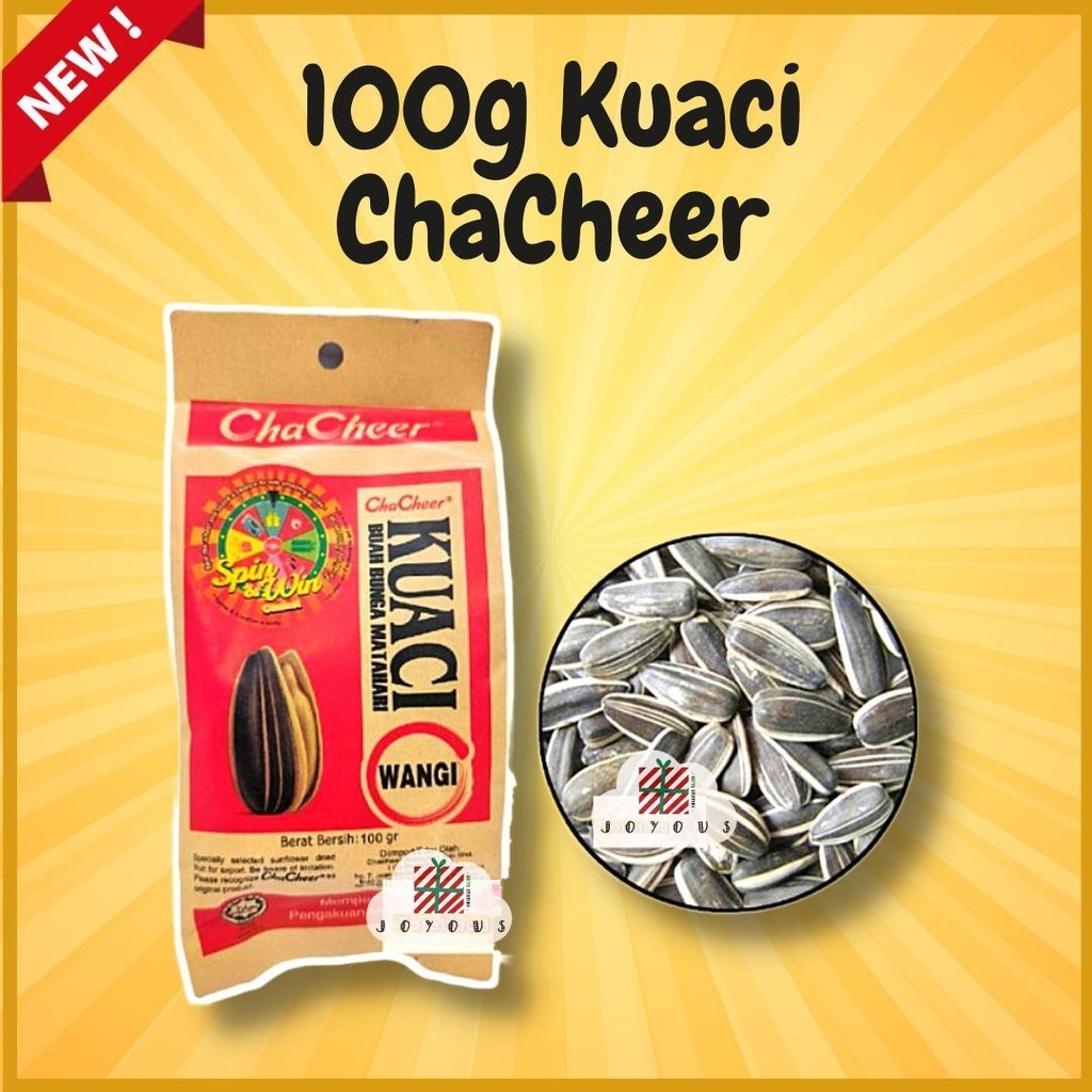 Cha-cheer Kuaci Bunga 100g (halal) | Lazada