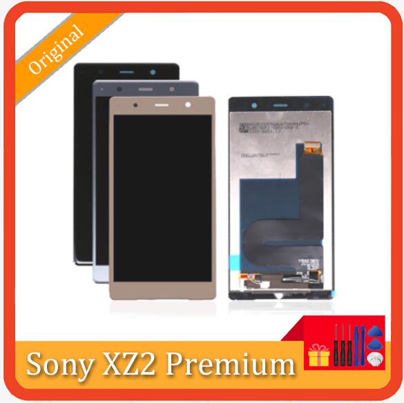 หน้าจอสัมผัส LCD Digitizer สำหรับ Sony Xperia 5.8 Premium XZ2,H8166 ...
