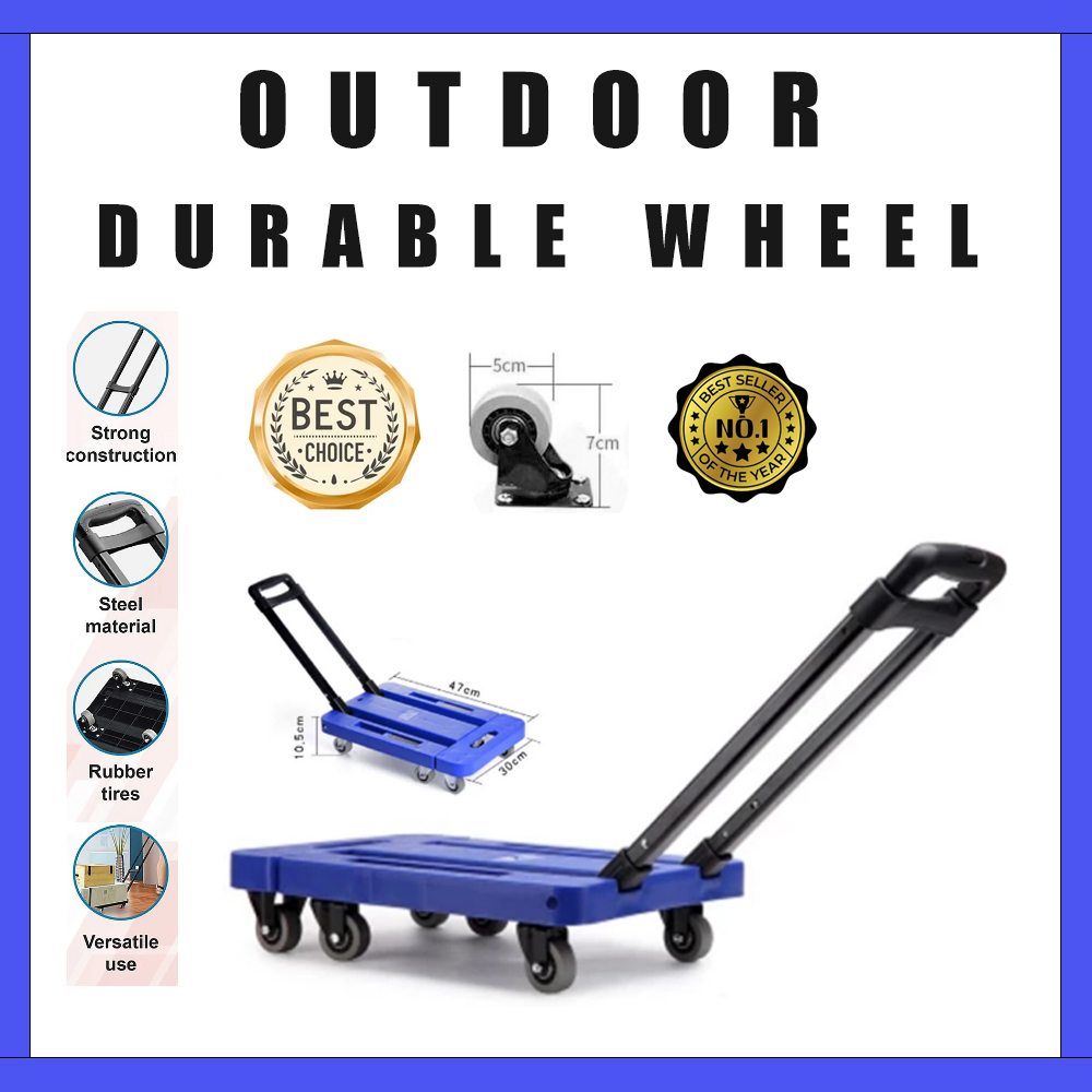 Trolley with Wheel Flatbed / 1.5-inch wheel 2-inch wheel Trolley Cart ...