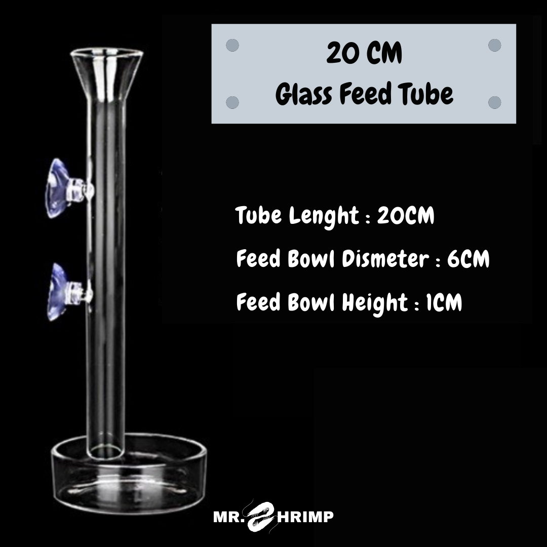 Aquarium Feeding Tube Shrimp Feeding Tube Dish Feeder Glass Feeding ...