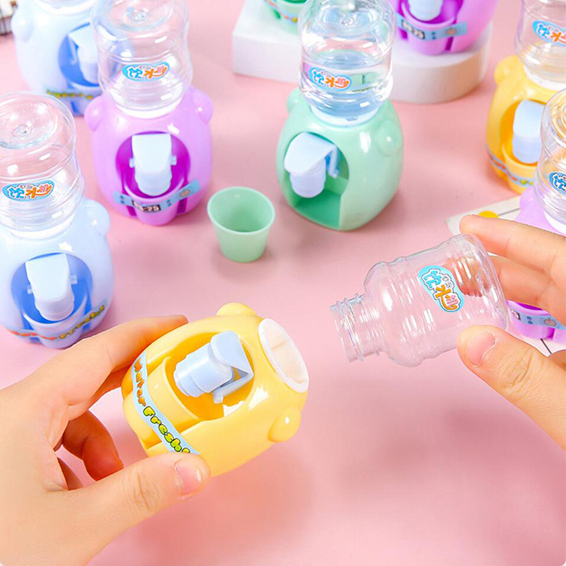 1 Set Cute Cartoon Mini Children Water Dispenser Toy Pretend Play ...