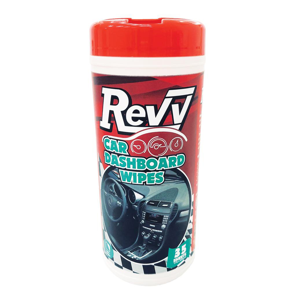 [Rev⊽] Car Dashboard Wipes 35 sheets | For Effective Cleaning Of Car ...