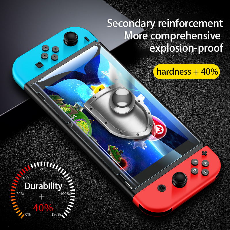 Tempered Glass 9H HD Screen Protector Film For Nintendo Switch NS Oled ...
