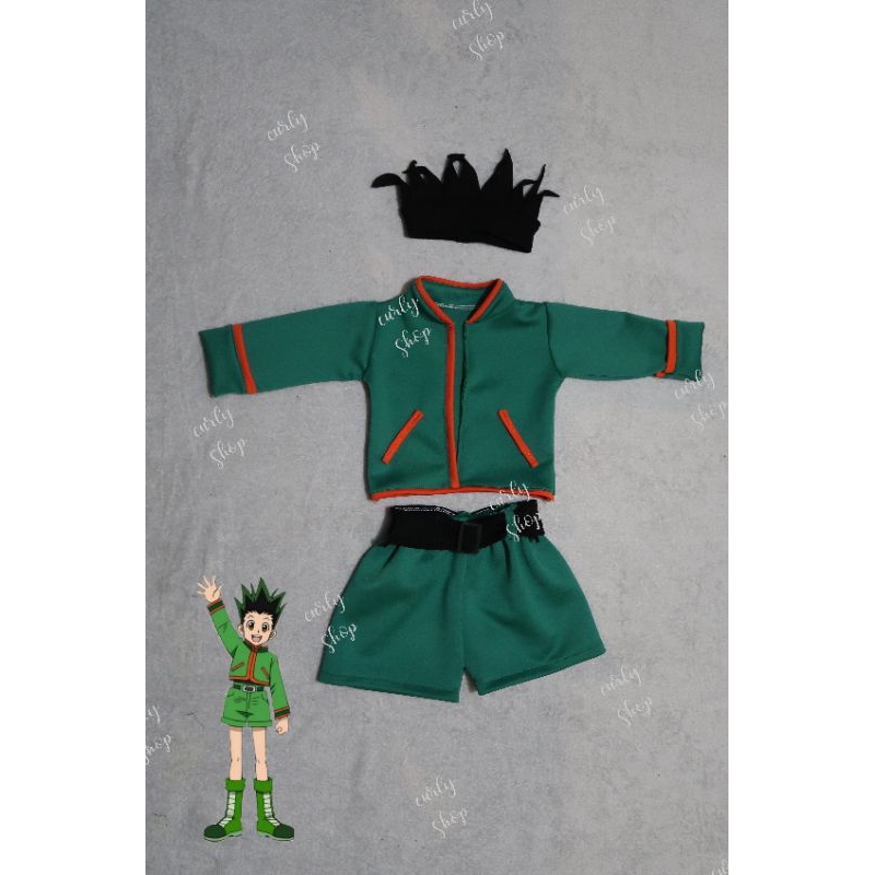 Gon from Hunter X Hunter Costume For kids | Lazada PH
