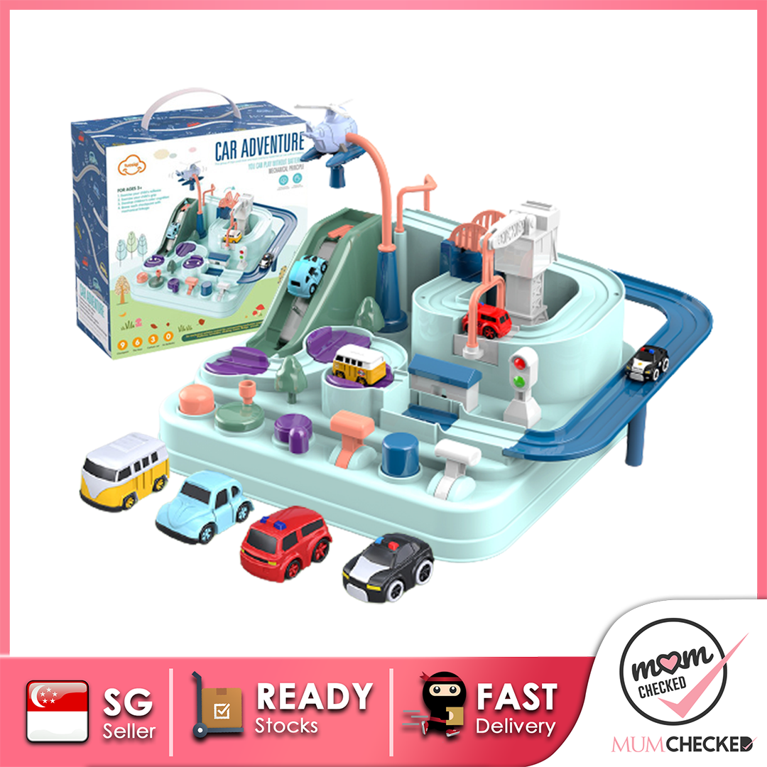 Car Adventure Toy Set | Track & Car Play Set | Kids Educational Toy Car ...