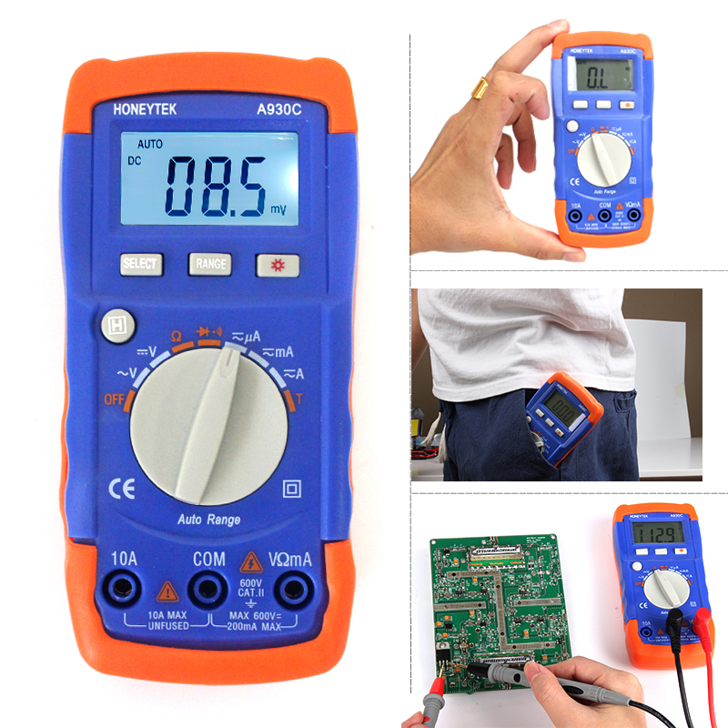 【New Arrivals】Pointer Mini Pocket Digital Analog Multimeter Tester ...