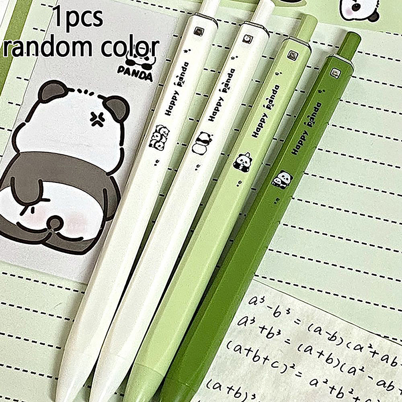 1/4Pcs Creative Cute Cartoon Panda Gradient Color Gel Pen Kawaii ...